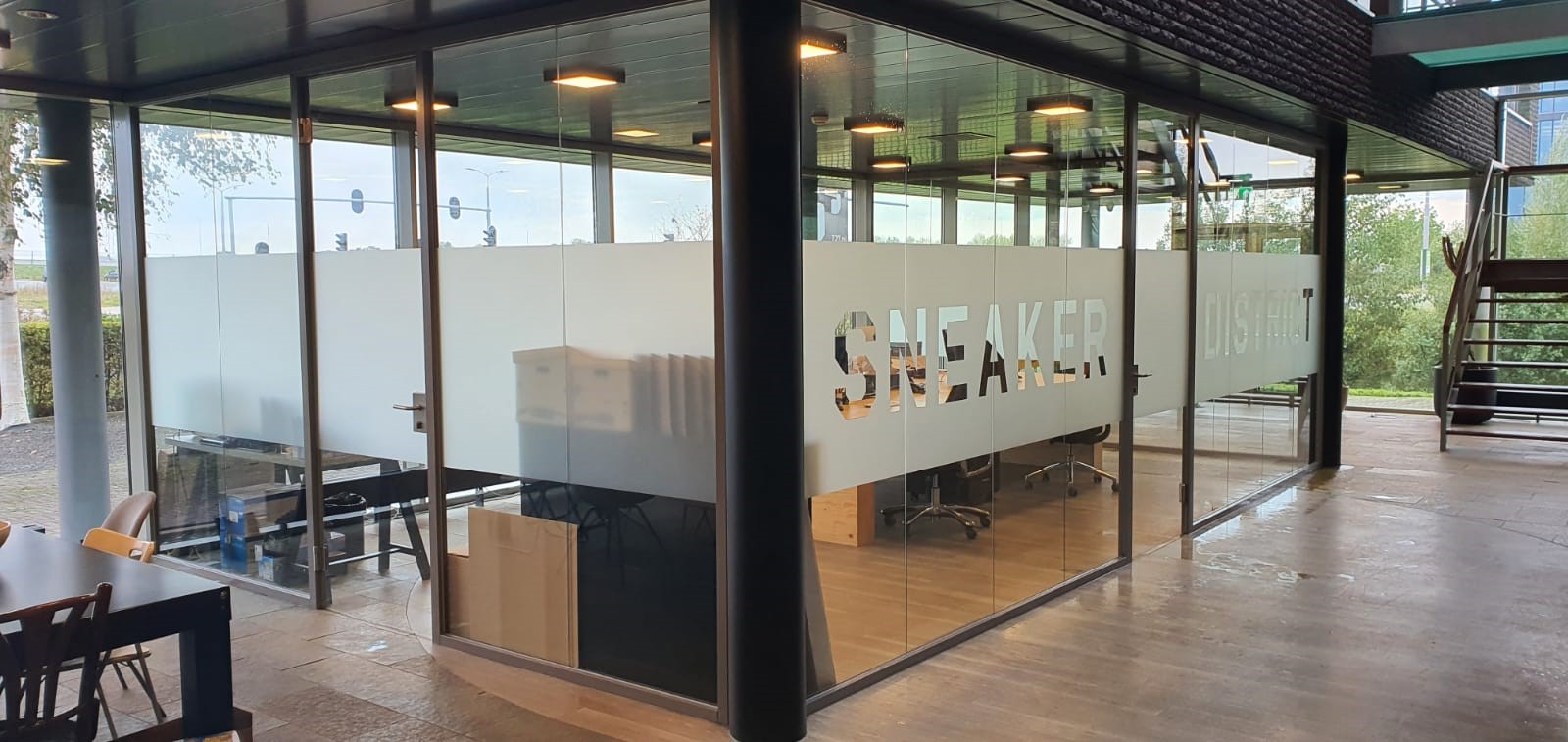 Glasfolie op maat - Design glasfolie - Glasfolie Suncontrol, Purmerend