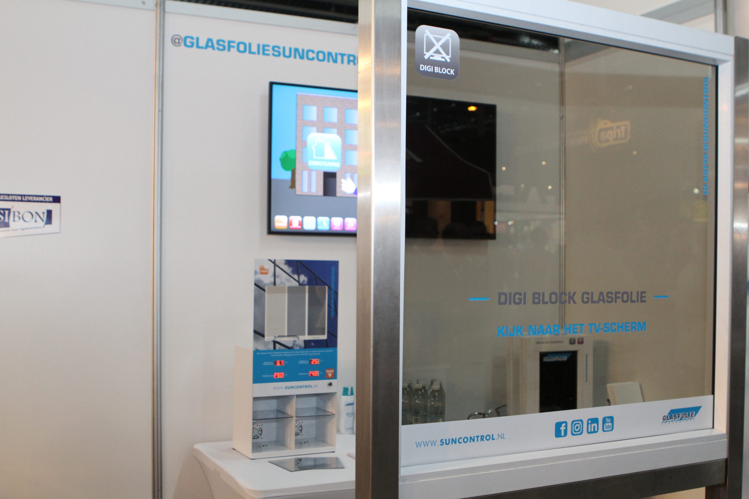 Digi Block Glasfolie - Glasfolie Suncontrol
