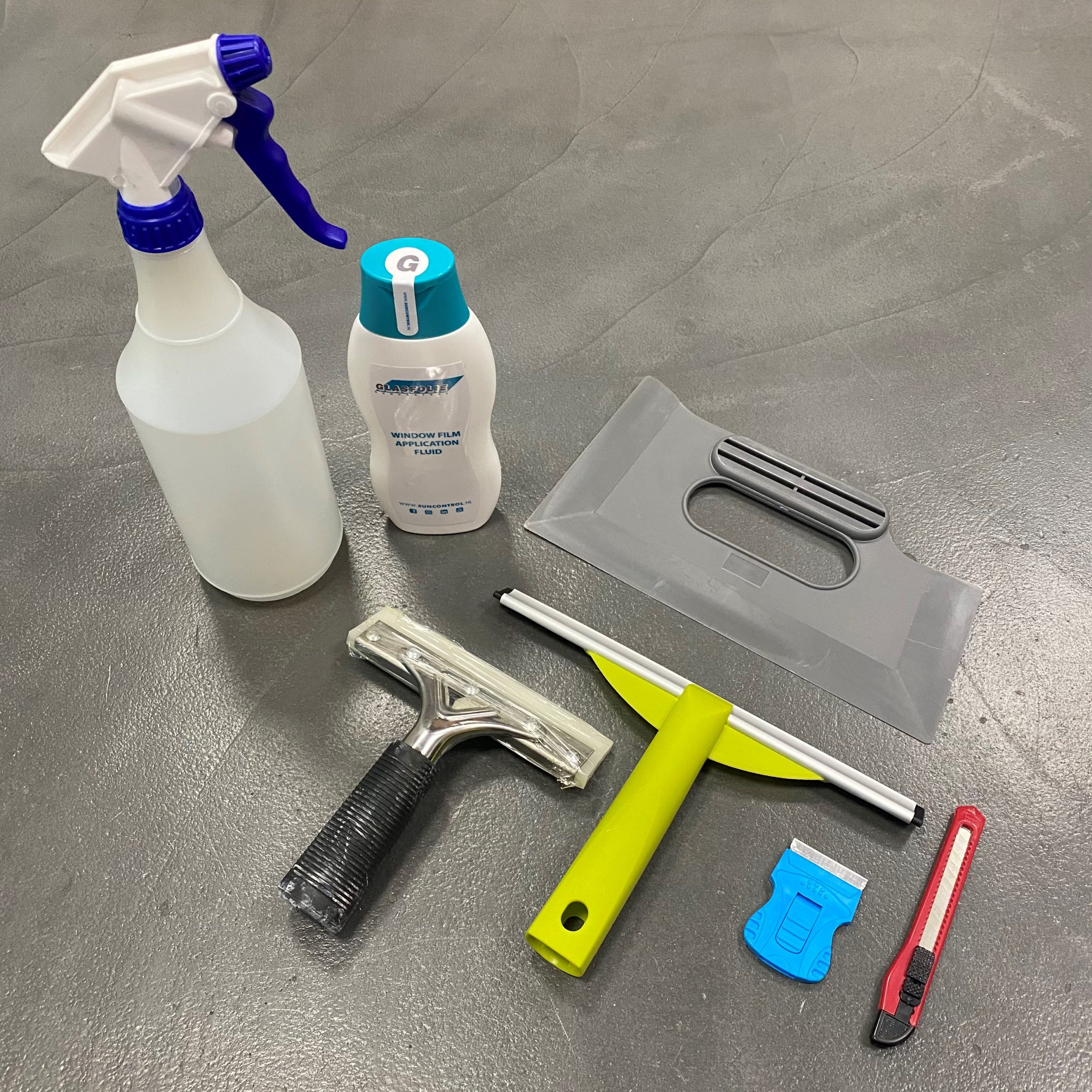 Installatie Kit Basic - Glasfolie Suncontrol